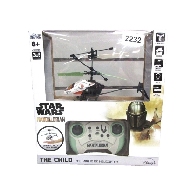 STAR WARS MANDALORIAN Baby Yoda Remote Control RC Helicopter NEW $34.88 ...
