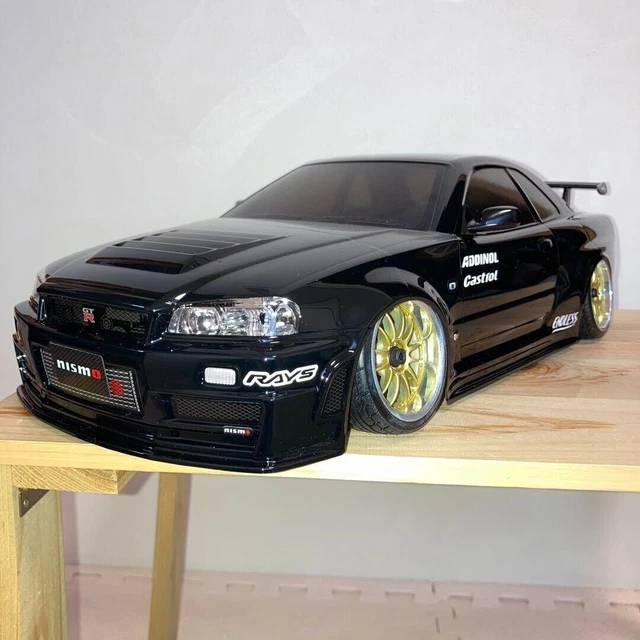 TAMIYA GT-R R34 RC radio control body only £139.56 - PicClick UK