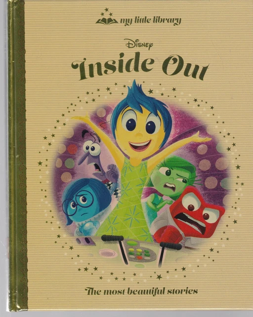 INSIDE OUT DISNEY Story Book My Little Library Brand New Hardback £4.49 ...