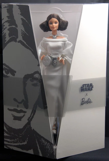 PRINCESS LEIA STAR Wars Barbie HTF Limited Edition NIB NRFB w/shipper ...