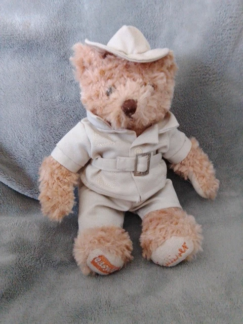EASYJET GULLIVER BEAR Safari Teddy Soft Toy Plush. 10" £18.00 - PicClick UK