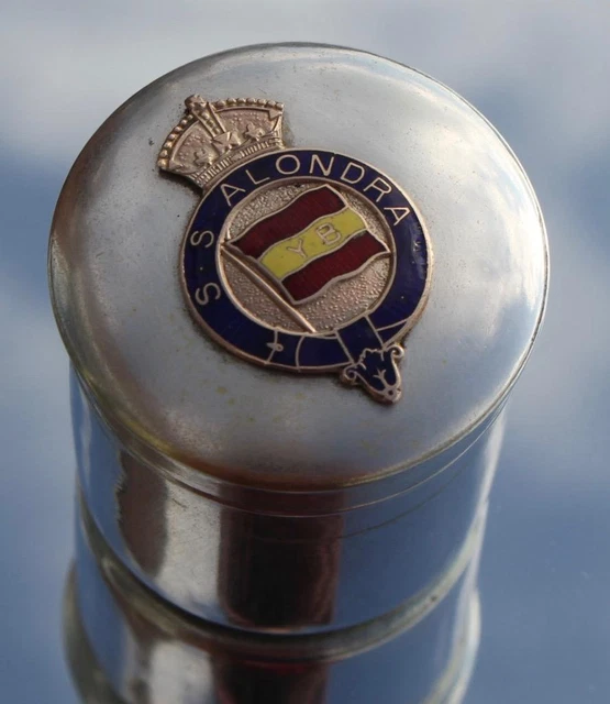 YEOWARD LINE SS Alondra Trinket Or Stud Whatnot Pot Purchased Onboard £ ...