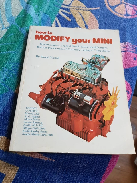HOW TO MODIFY Your Mini by David Vizard Austin A35 A40 MG Midget A ...