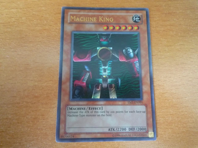 CARTE YU-GI-OH! MACHINE King EM1-EN001 1996 EUR 7,00 - PicClick FR