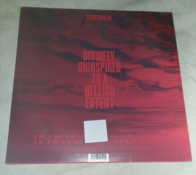 LEWIS CAPALDI DIVINELY Uninspired To A Hellish Extent 12" LP Vinyl NEW ...
