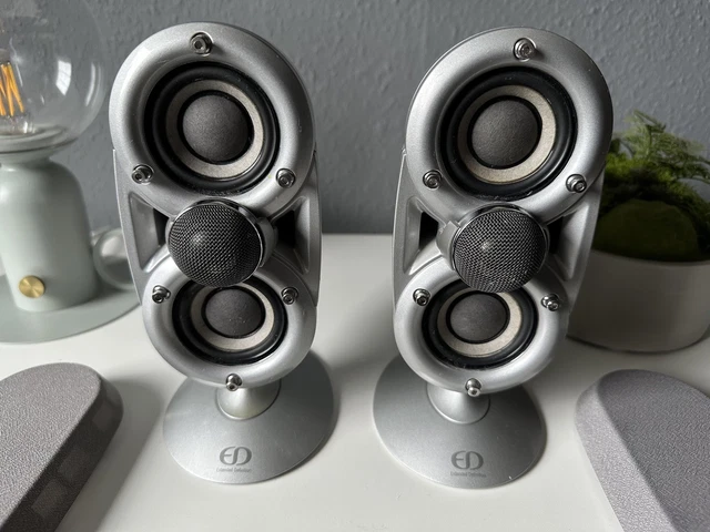 SONY SS-MS815 PASCAL Home Cinema Satellite Speakers (2) Real Metal ...