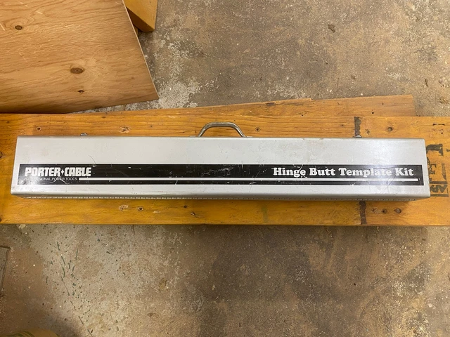 PORTER-CABLE PROFESSIONAL HINGE Butt Template Kit $75.00 - PicClick