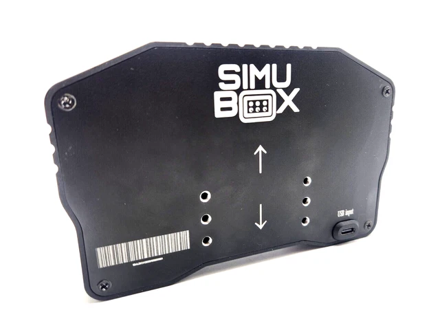 SIMUBOX DDU SIM Racing Dashboard with 16 RGB LED. SIMHUB Compatible ...