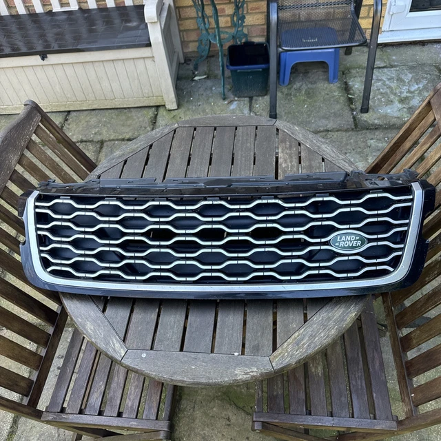 RANGE ROVER VELAR FRONT GRILL in black and silver 2017 - 2022 £60.00 ...
