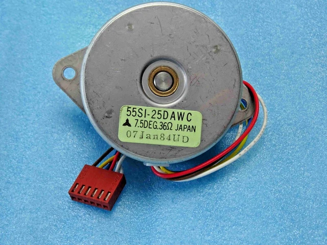 PANASONIC MOTEUR PAS à pas 55SI-25D AWC - Motor, Stepper. 12V 36 Ohm ...
