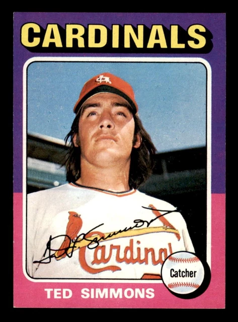1975 TOPPS BASEBALL #75 Ted Simmons Neuf/Mt *d2 EUR 65,21 - PicClick FR