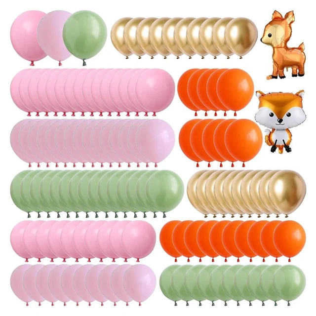 SAGE GREEN BALLOON Garland Orange Arch Kit Pink Woodland Decorations ...