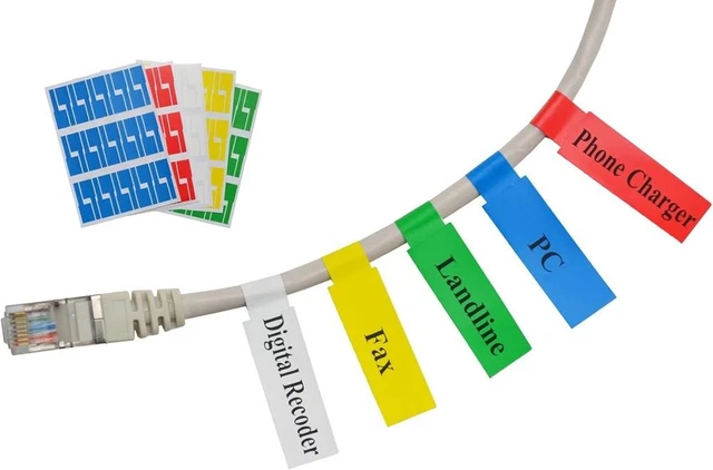 SELF-ADHESIVE CABLE LABEL - Waterproof | Tear Resistant | Durable ...