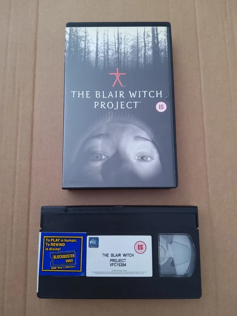 THE BLAIR WITCH Project VHS Ex-Rental Big Box Cult Horror Movie £26.70 ...