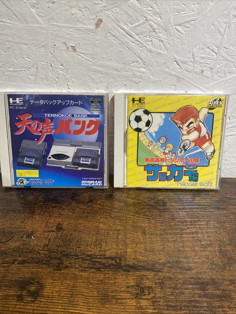 PC ENGINE CD ROM2 System High School Soccer And Tennokoe Bank EUR 36,18 ...