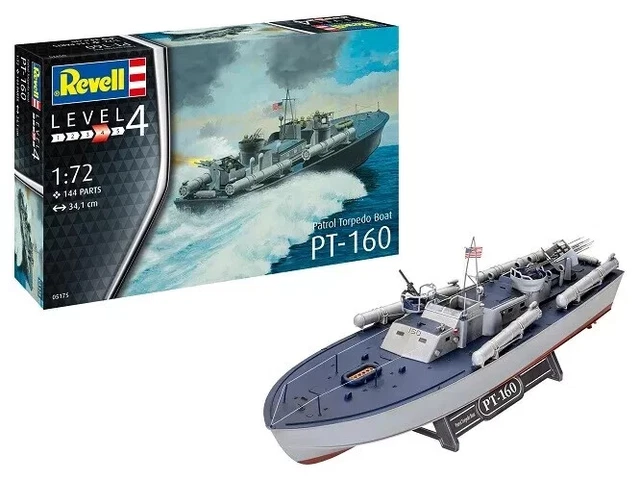 PATROL TORPEDO BOAT PT-160, Revell Modellbausatz EUR 22,50 - PicClick DE