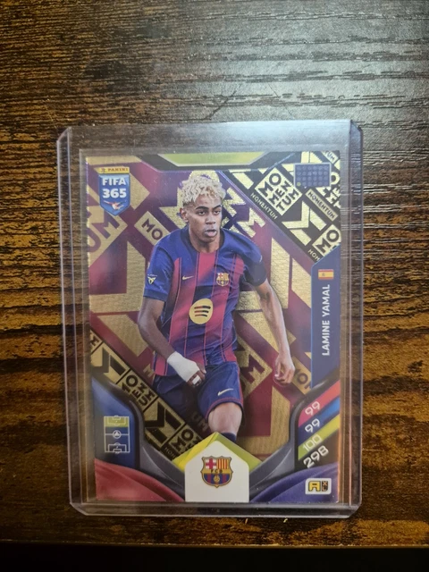 PANINI FIFA 365 Adrenalyn XL 2026 Lamine Yamal Momentum Barcelona £31. ...