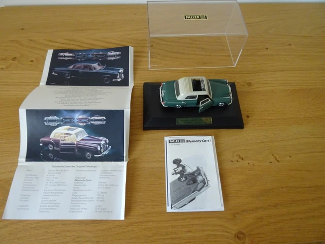 FALLER MEMORY CARS MB 220S Ponton (1:43) EUR 17,00 - PicClick DE