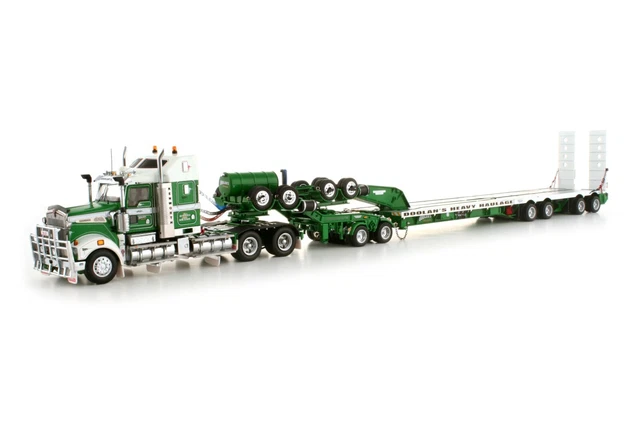 DRAKE DIECAST T09009 1/50 Doolans Kenworth T908 w/quad float and dolly ...