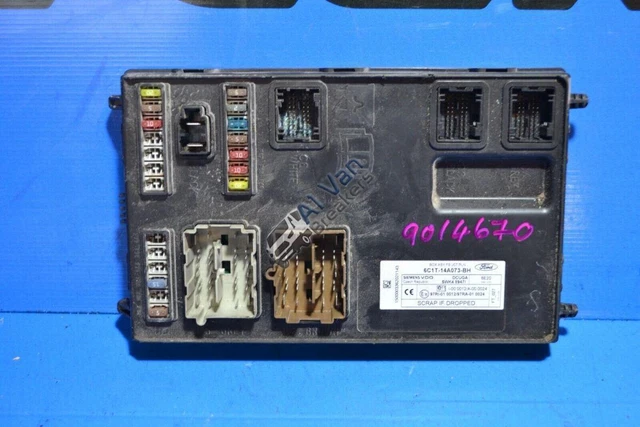 FORD TRANSIT MK7 Body Control Module Fuse Box 6C1T-14A073-Bh ...