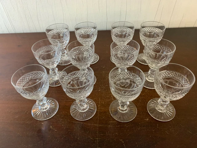 70 TRIANON MODEL St. Louis Crystal Port Lenses (Per Price) £86.06 ...