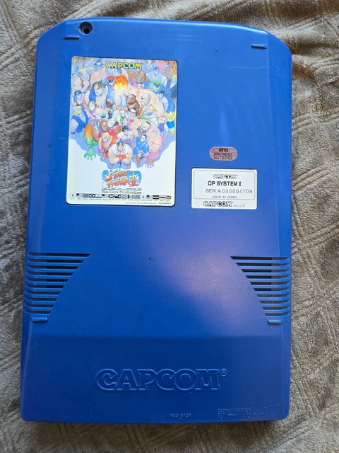 SUPER STREET FIGHTER II New Challengers CPS2 Capcom NA Blue B Board ...