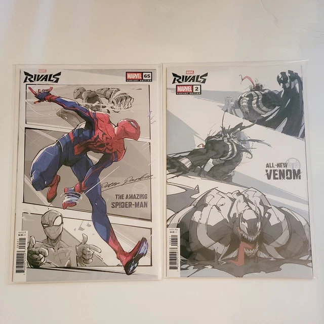 MARVEL RIVALS AMAZING Spider-Man 65 & All New Venom 2 Rivals Variant ...