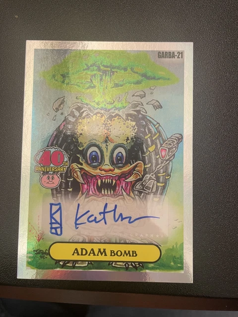 WORST OF GPK 40th Anniversary Adam Bomb Base Homage to Garbahj Garba-21 ...
