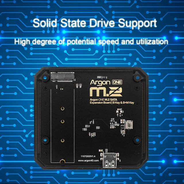 ARGON ONE CASE Aluminiumgehäuse mit Hi-Fi DAC für Raspberry Pi 4B EUR ...