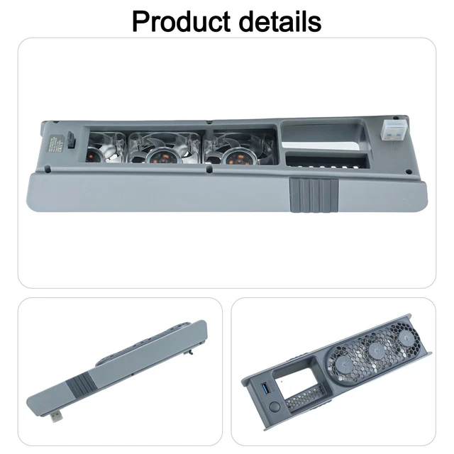 RGB COOLING FAN for PS5 Pro with Three Speed Modes and Efficient ...
