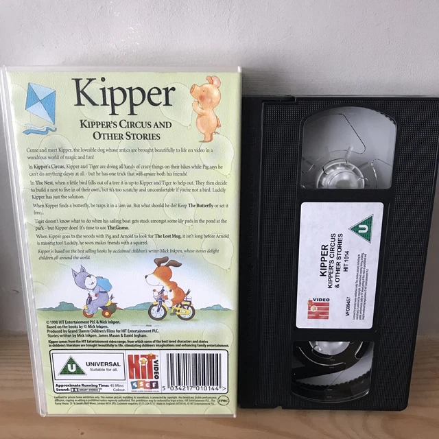 KIPPER’S CIRCUS & Other Stories VHS Video Children’s Retro Kipper The ...