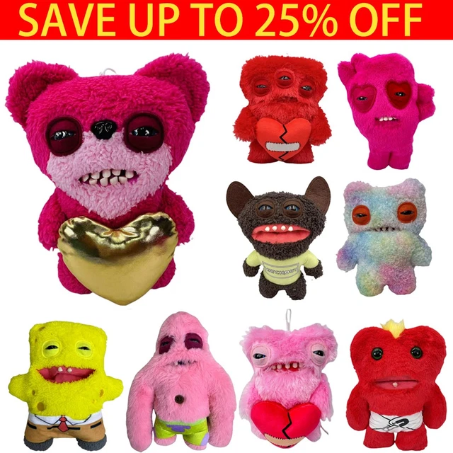 FUGGLER FUNNY UGLY Monster 9in Plush Doll Creature w/ Teeth V-day ...