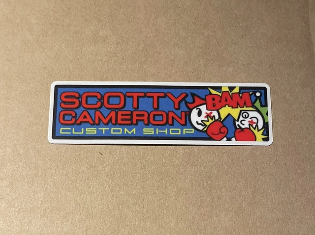 SCOTTY CAMERON PUTTER Custom Shop Shaft Sticker £15.00 - PicClick UK