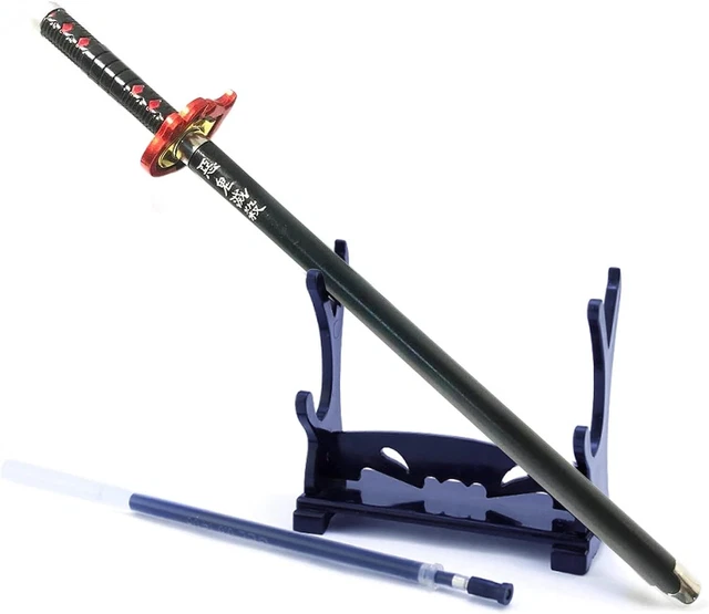 DEMON SLAYER KIMETSU No Yaiba Sword Katana Pen,With Pen Refill and ...