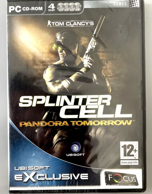 TOM CLANCY'S SPLINTER Cell Pandora Tomorrow 4 Disc Set PC CD ROM ...