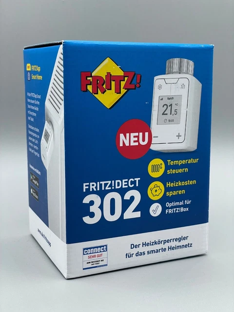THERMOSTAT DE RADIATEUR sans fil AVM FRITZ!DECT 302 régulateur de ...