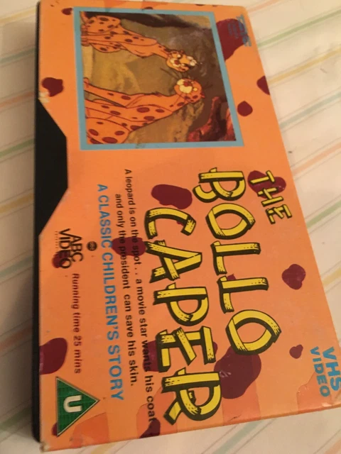 VINTAGE VHS VIDEO tape childrens the bollo caper tempo video £8.00 ...