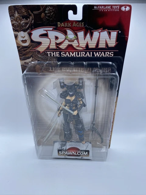 2001 MCFARLANE TOYS Dark Ages Spawn Series 19 Samurai Wars Lotus Angel ...