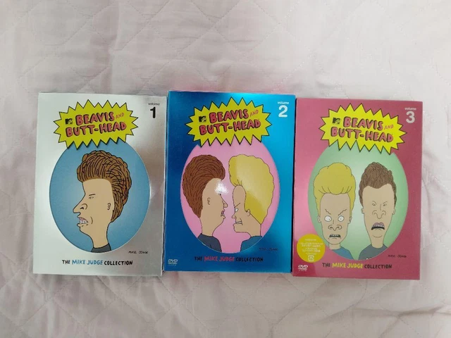 BEAVIS AND BUTT-HEAD Mike Judge Collection Vol.1-3 DVD Set $294.24 ...