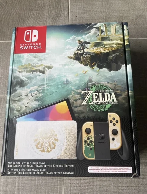 NINTENDO SWITCH (OLED) Zelda Tears of the Kingdom Edizione Limitata ...