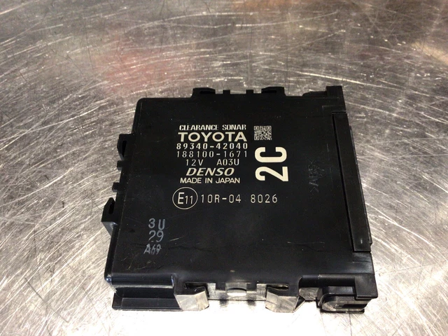 TOYOTA RAV4 MK4 Xa40 Parking Distance Sensor Control Module Ecu 89340 ...