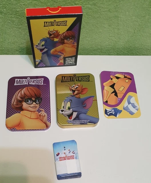 HAPPY MEAL MCDONALD'S Multiversus Tom & Jerry Gerry Tin Boxes New ...