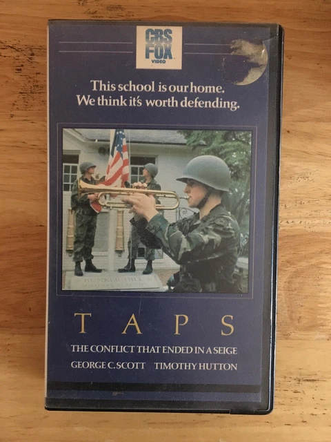 CBS FOX VIDEO Taps Vhs Video Tape $19.99 - PicClick AU