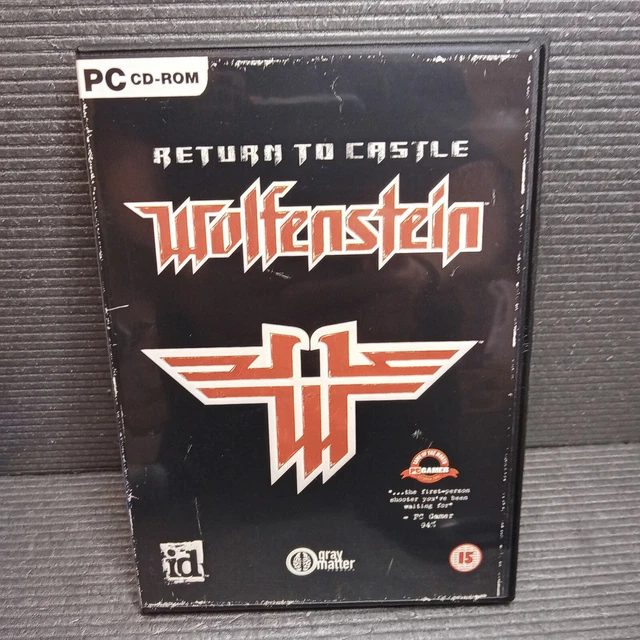 RETURN TO CASTLE Wolfenstein - Windows PC CD-ROM Game * Complete With ...