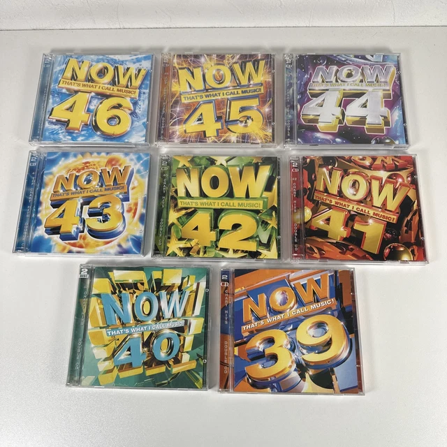 NOW THATS WHAT I Call Music CD Bundle 39 40 41 42 43 44 45 46 x8 Albums ...