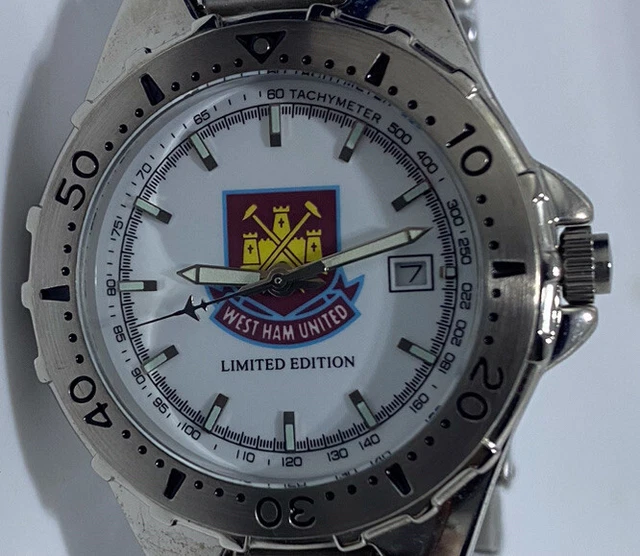 WEST HAM WATCH Limited Edition Number 001 ONLY ONE AVAILABLE £185.00 ...