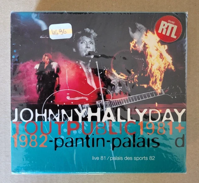 INTROUVABLE - JOHNNY Hallyday BOX Tout Public 1981 + 1982 - 4 CD / NEUF Scellé ! EUR 80,00 ...