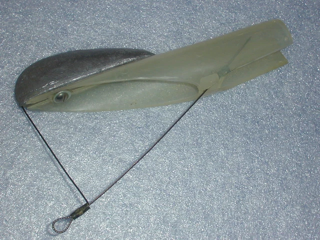 VINTAGE &DEPTH GLIDER& deep trolling aid, Model 75, for rod and reel ...