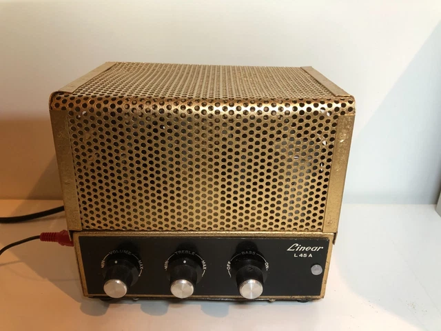 VINTAGE CLASS A Valve Amplifier (L45A) £78.72 - PicClick UK