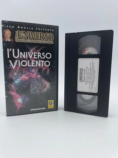 VHS L'UNIVERSO VIOLENTO L'universo grande enciclopedia astronomia Piero ...